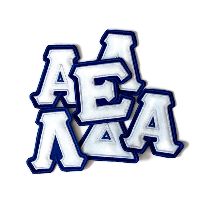 Custom Iron Greek Letters - Etsy