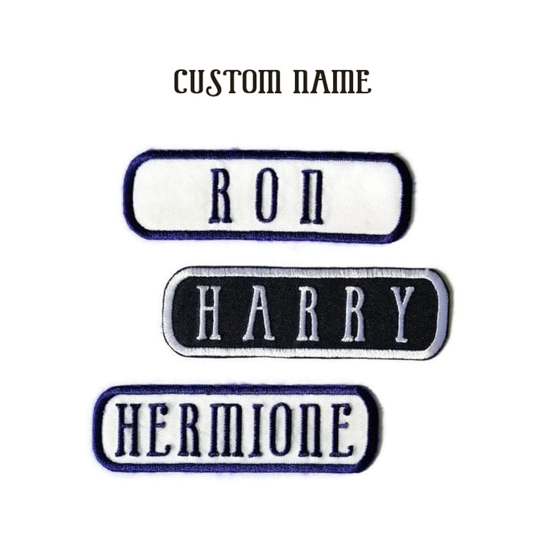 Custom Embroidered Name. Custom Name Tags. Personalized Name Patch ...