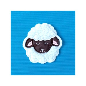 Sheep Patch, Sheep-cloud Embroidered Patch, Patch for Jacket ...