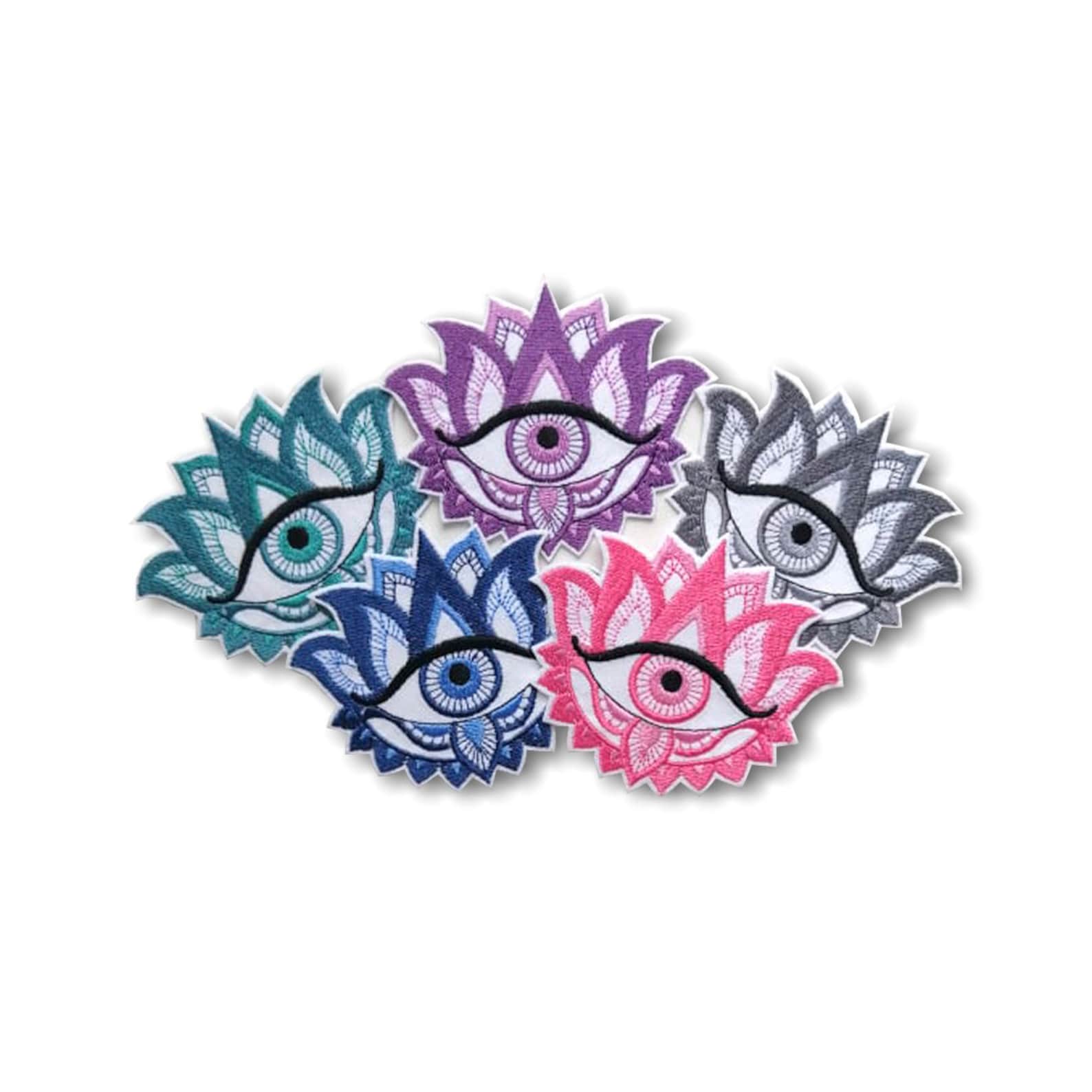 Patch Eye That Sees Everything, Patch God Eye. Iron On, Sew On. Size 3 ...