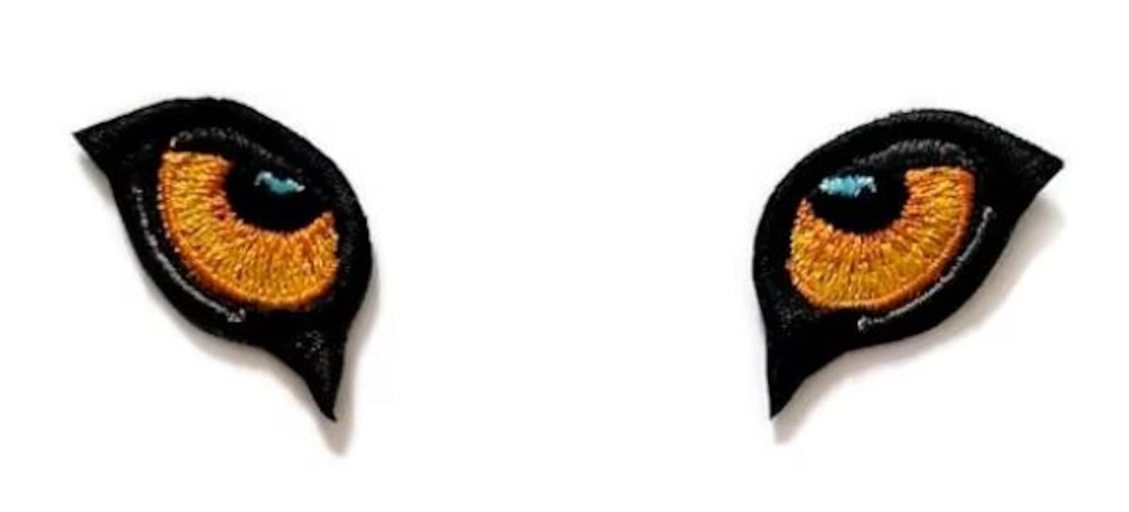 Wolf's Eyes Patches. Wolf Eye Patch. Animal Eyes Embroidered Patches ...