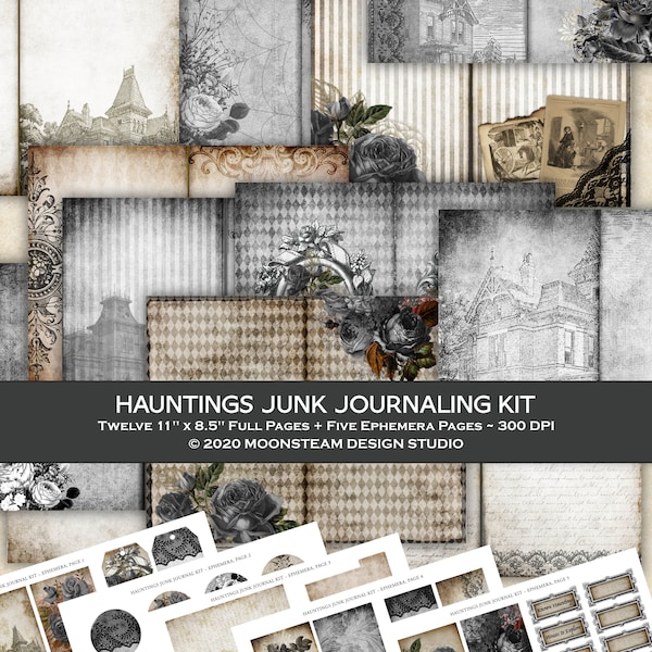Halloween Junk Journal - Etsy