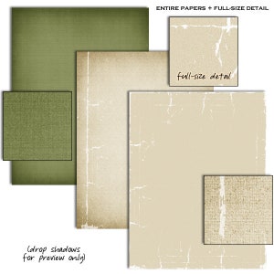 Emerald Isle Digital Paper Pack, St Patricks Day Digital Papers, Green ...