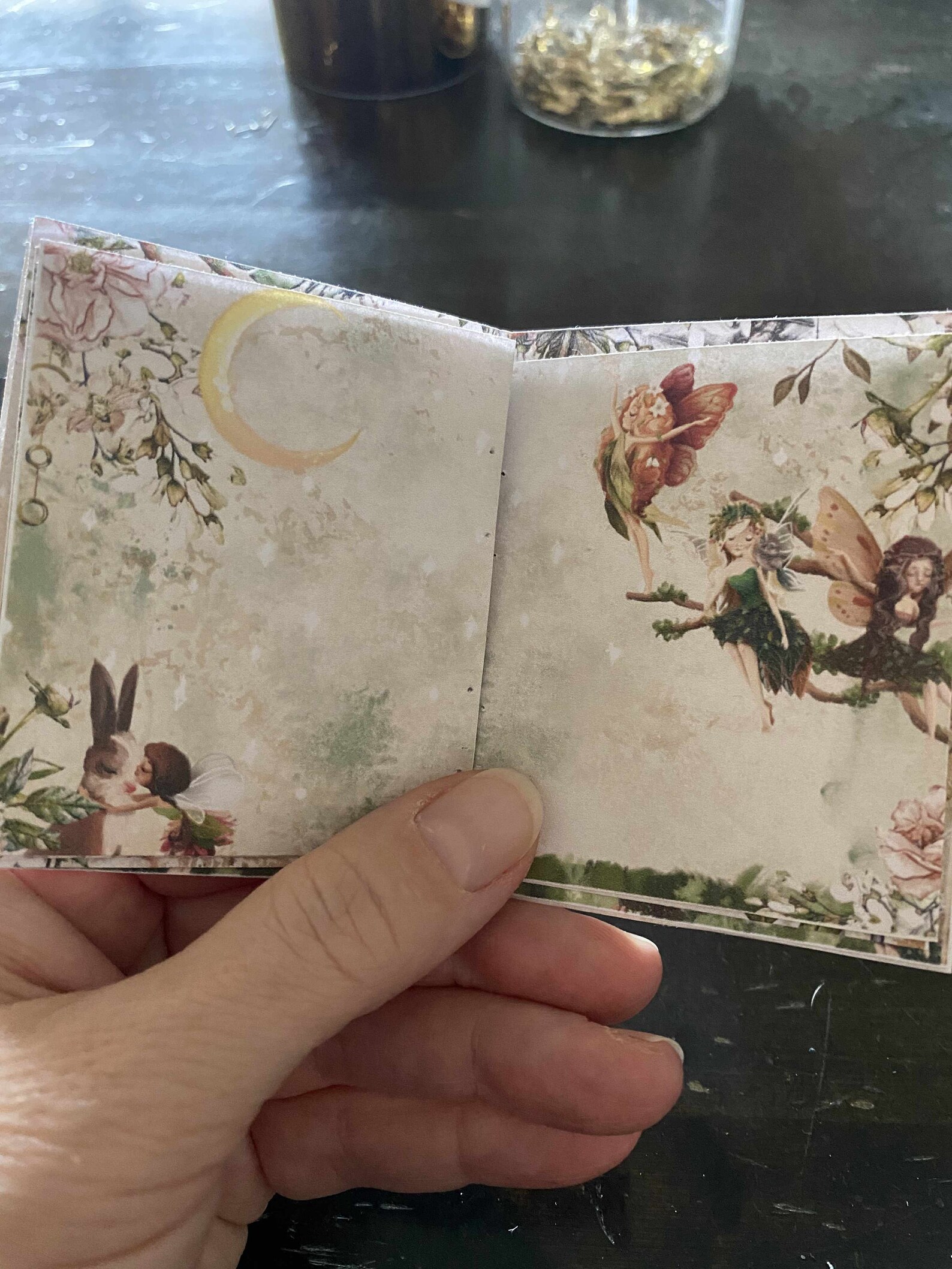 Fairy Dreams Mini Booklet Kit, Cozy Junk Journal Kit, Ephemera ...