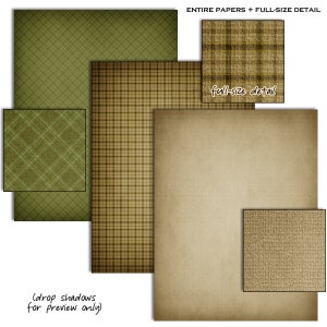 Emerald Isle Digital Paper Pack, St Patricks Day Digital Papers, Green ...