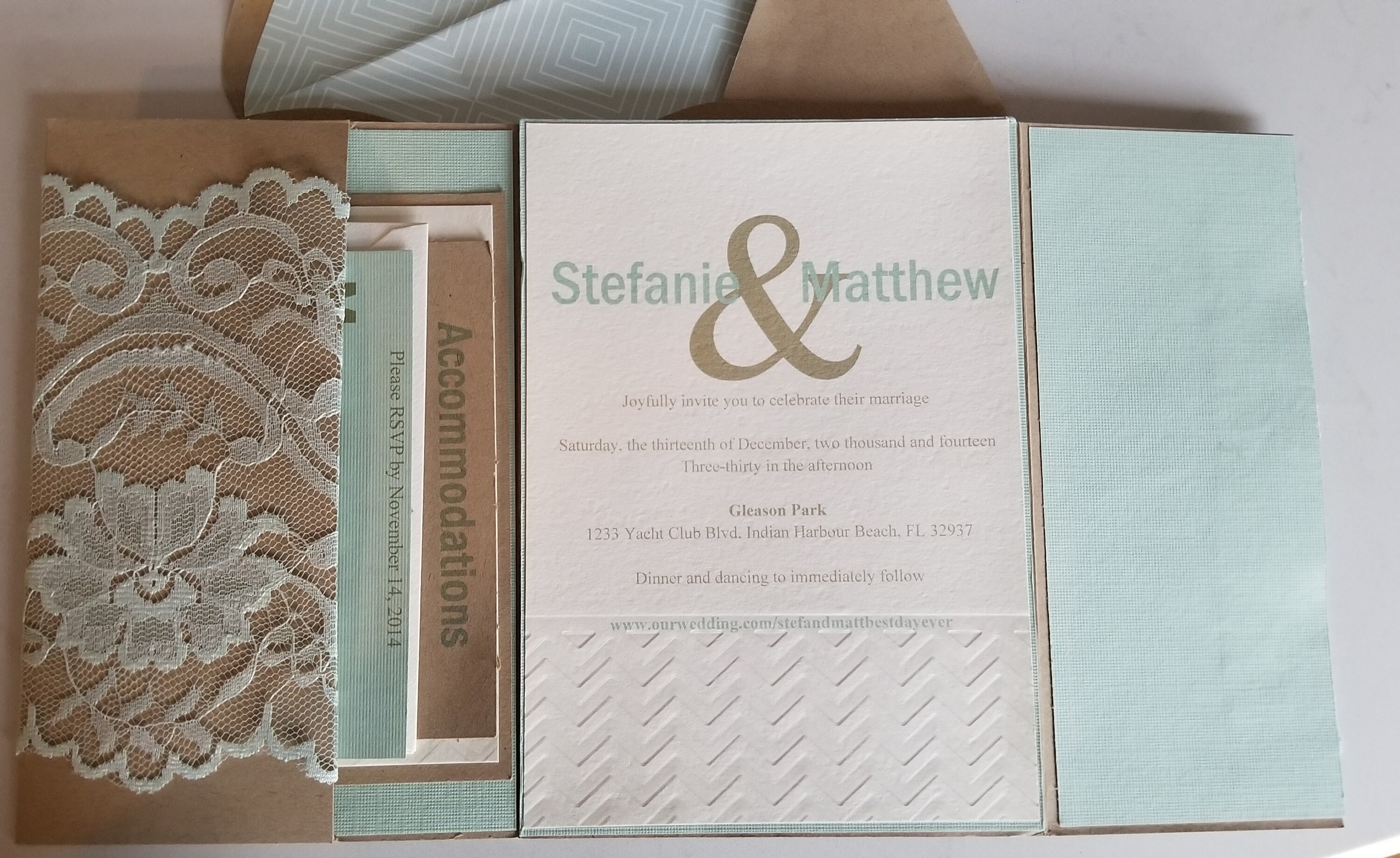 Shabby Chic Custom Wedding Invitation - Etsy