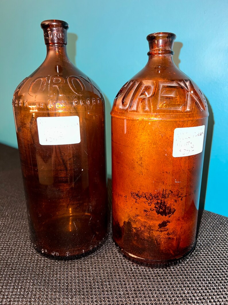 Antique Clorox/purex Bottle - Etsy