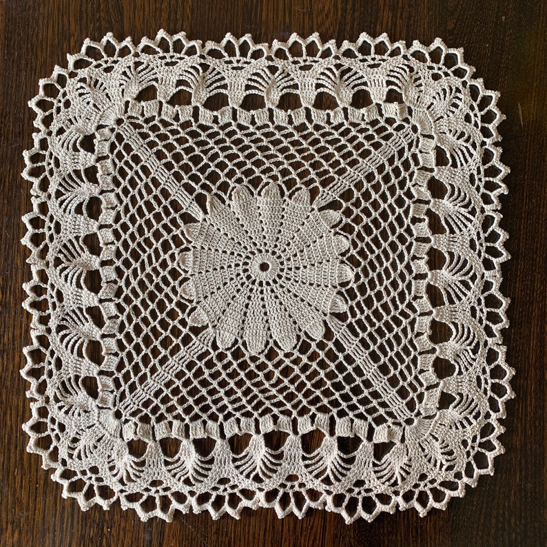Square Doily - Etsy