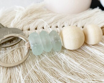 Sea Glass Keychain | Etsy