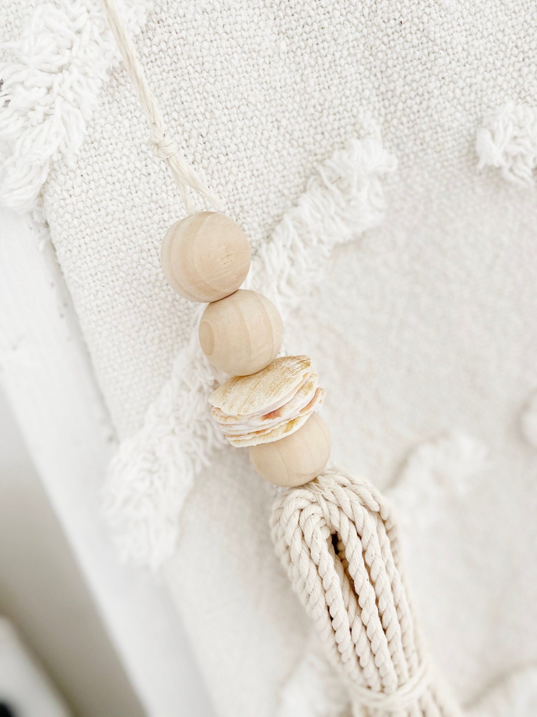 Shells, Shell Decor, Macrame Wall Hanging, Sea Shells, Tassel, Boho ...