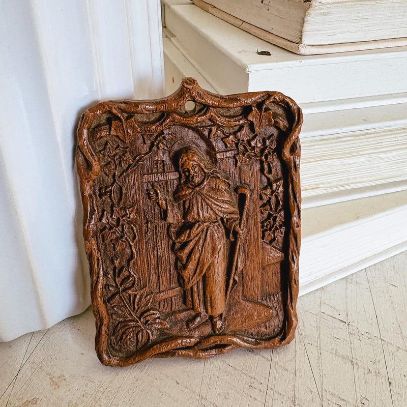 Antique Jesus Picture - Etsy