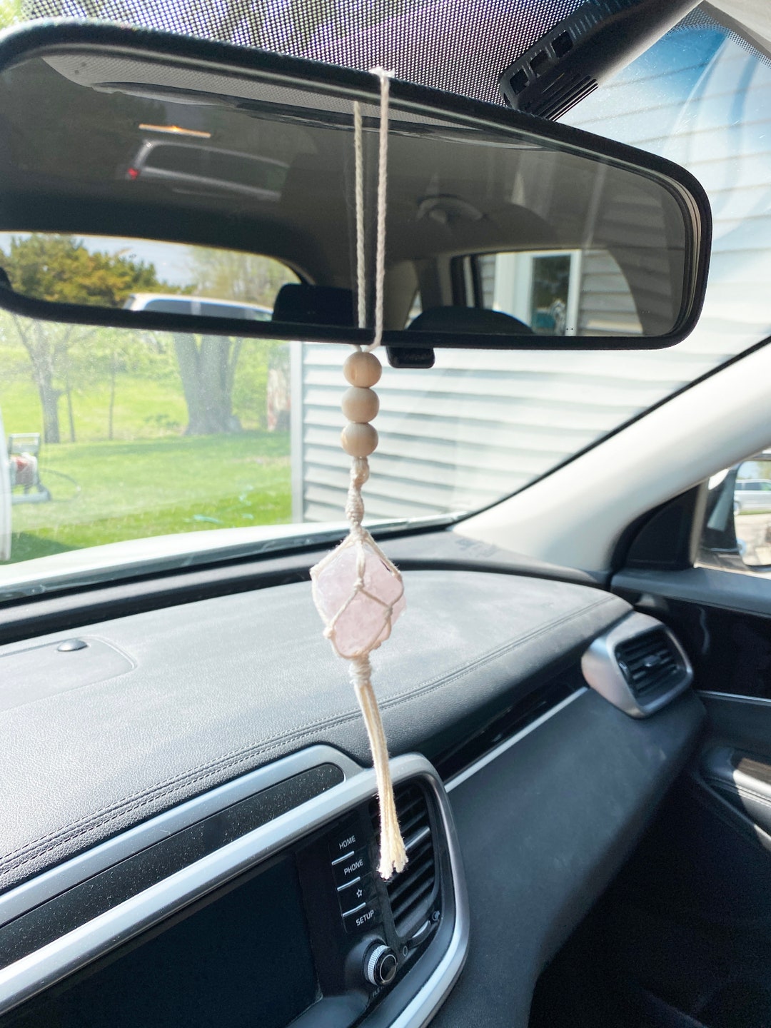 Car Charms, Car Mirror Accessory, Cute Car Decor, Hanging Accessories ...
