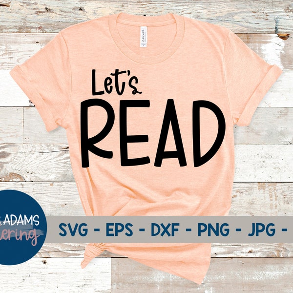 Read Svg - Etsy