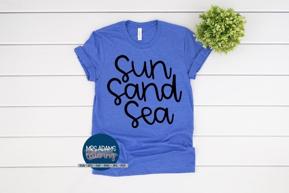 Sun Sand Sea Svg Summer Svg Beach Svg Ocean Svg Beach Life | Etsy