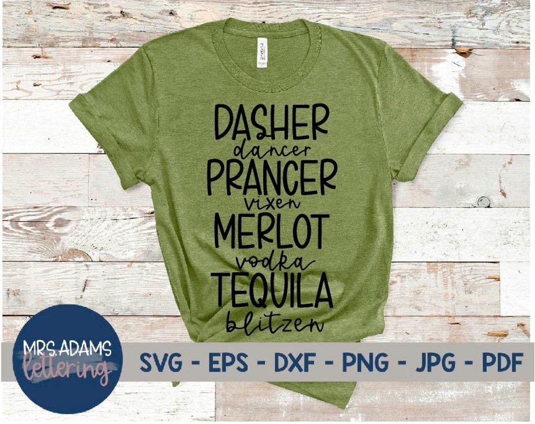 Reindeer Drinking Svg, Drinking Reindeer Svg, Alcohol Svg, Reindeer Svg ...