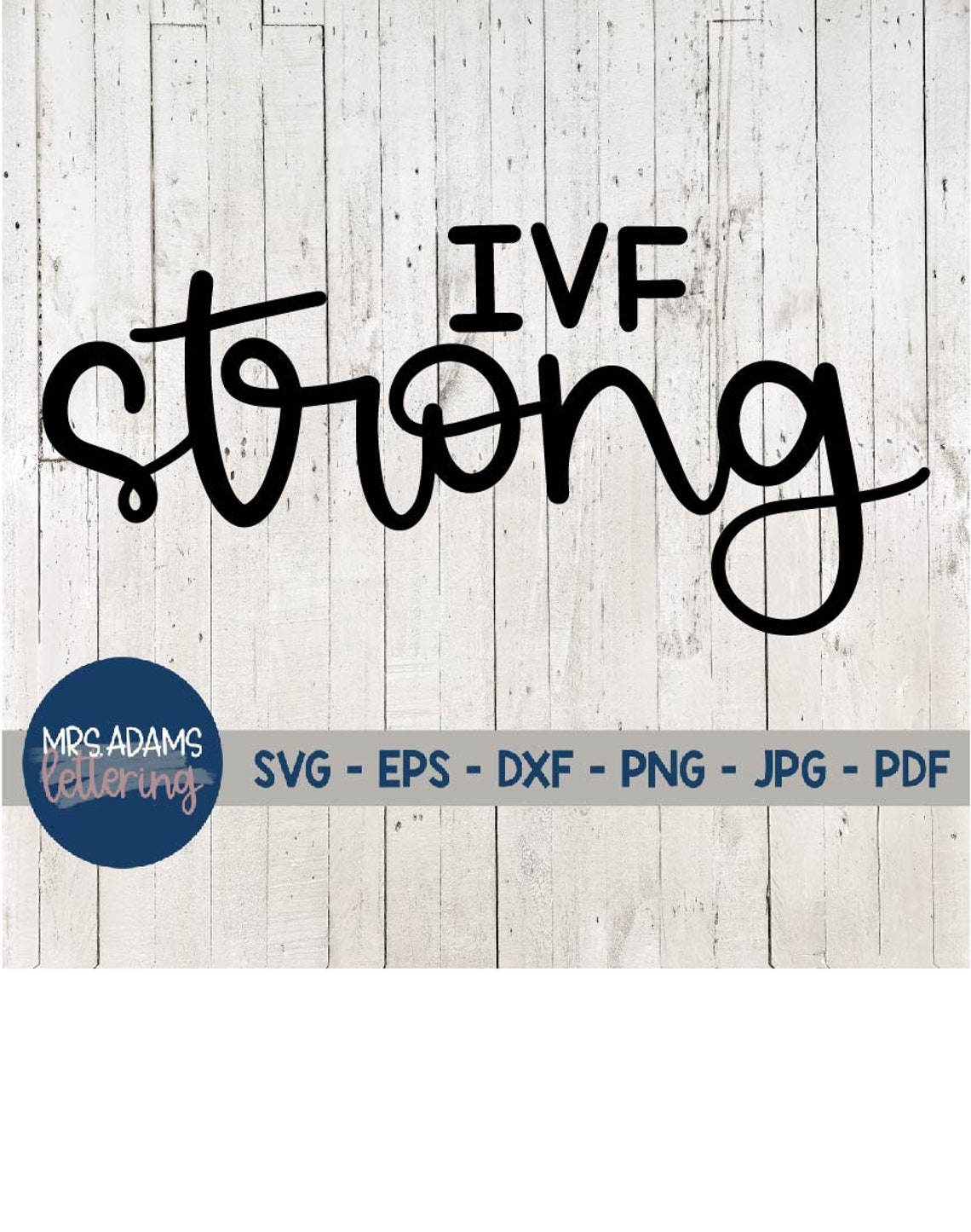 IVF Strong Infertility Svg Rainbow Baby Svg Pregnancy Svg | Etsy