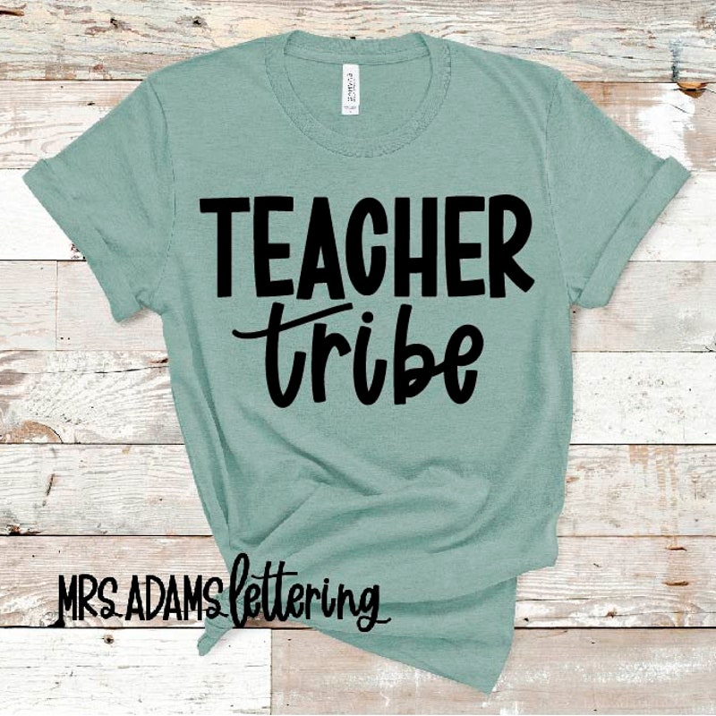Teacher Tribe Svg - Etsy