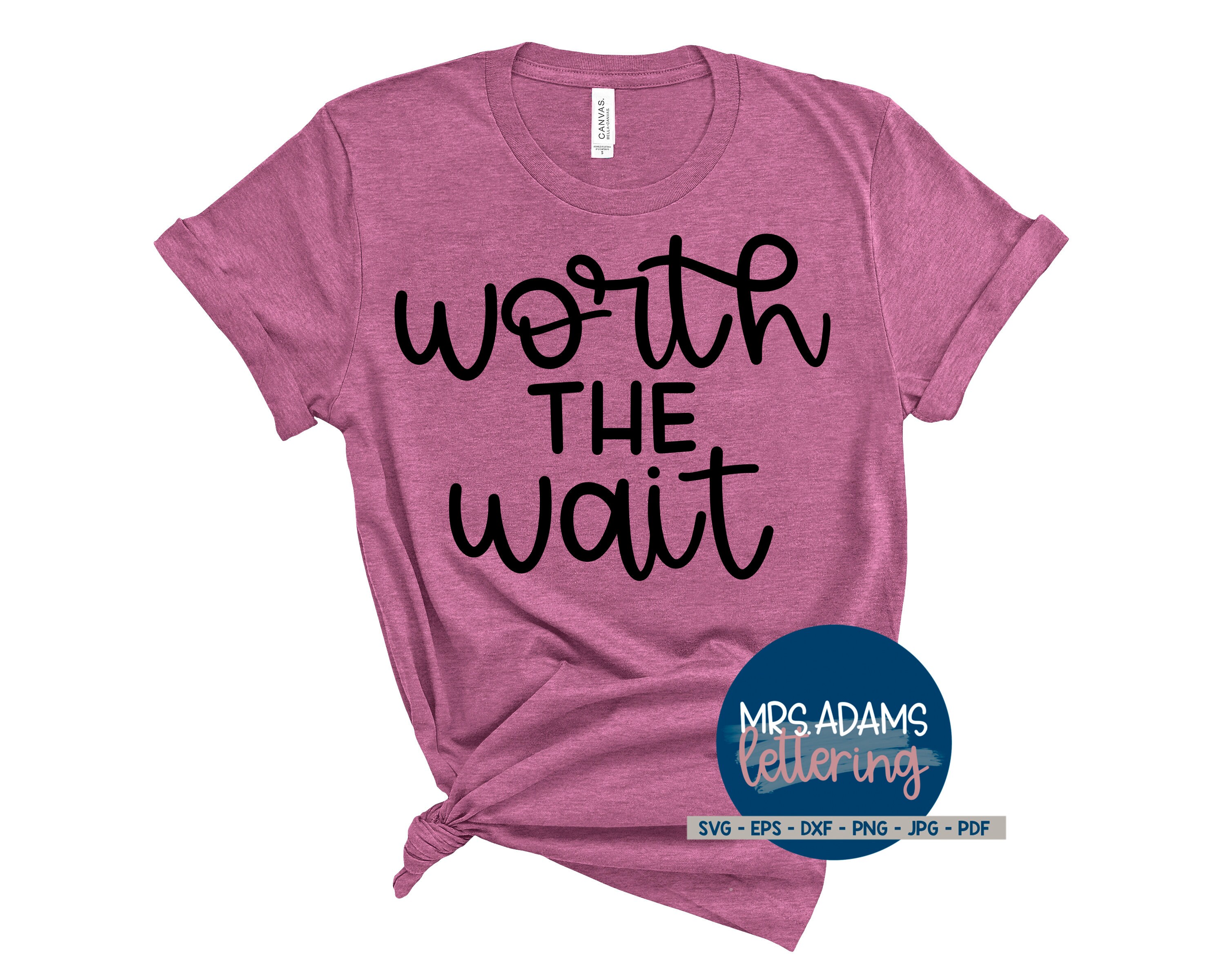 Worth the Wait Svg Infertility Svg IVF Svg Rainbow Baby | Etsy