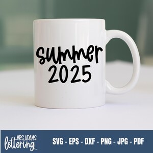 Summer 2025 Svg, Summer Camp Svg, Summer Vibes Svg, Summer Decor Svg - Etsy