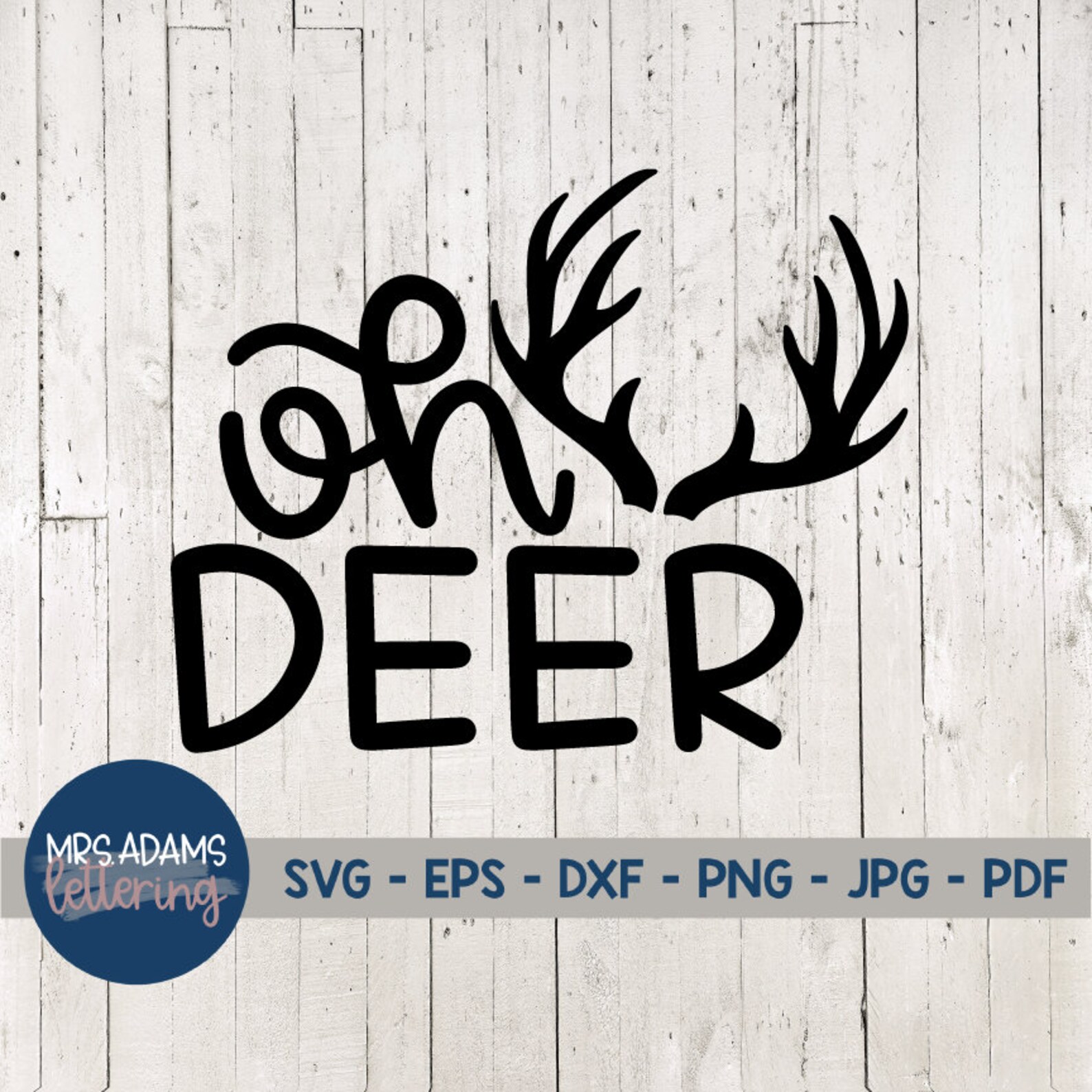 Oh Deer Reindeer Svg Deer Svg Rudolph Svg Christmas Svg | Etsy