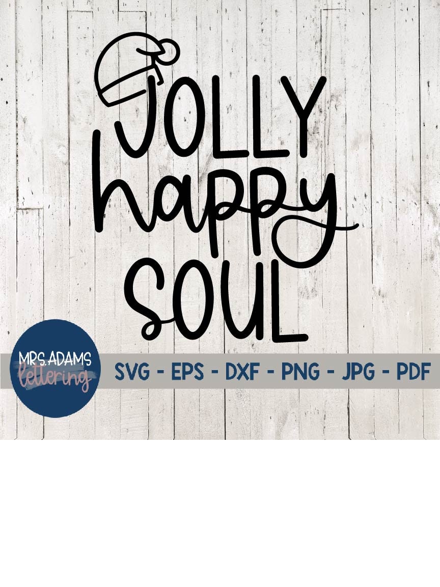 Jolly Happy Soul Svg Happy Holidays Svg Snowman Svg Frosty | Etsy