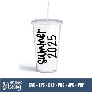 Summer 2025 Svg, Summer Camp Svg, Summer Vibes Svg, Summer Decor Svg - Etsy