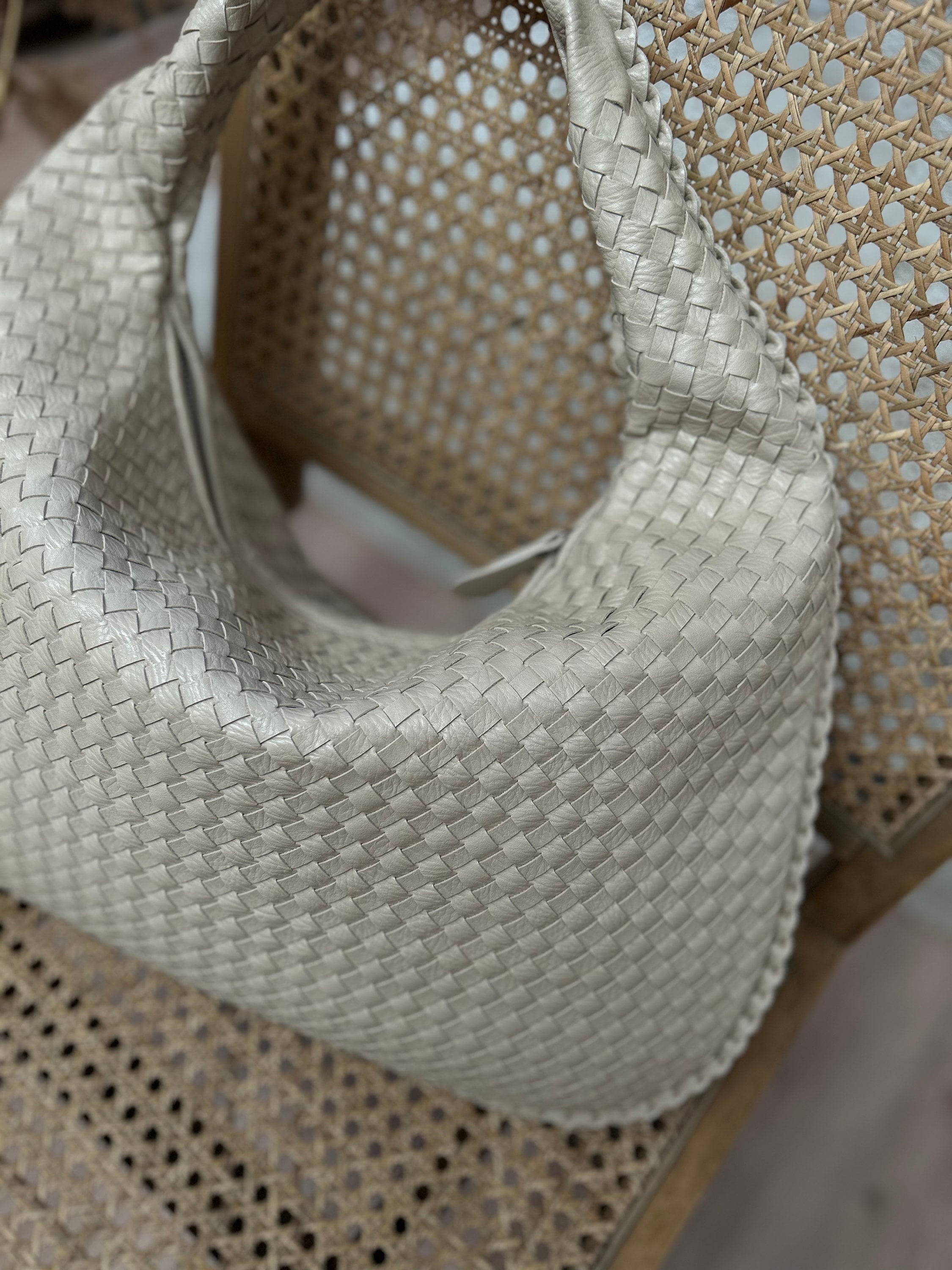 Large Woven Bag,woven Knot Shoulder Bag,geflochtene Tasche,beige ...