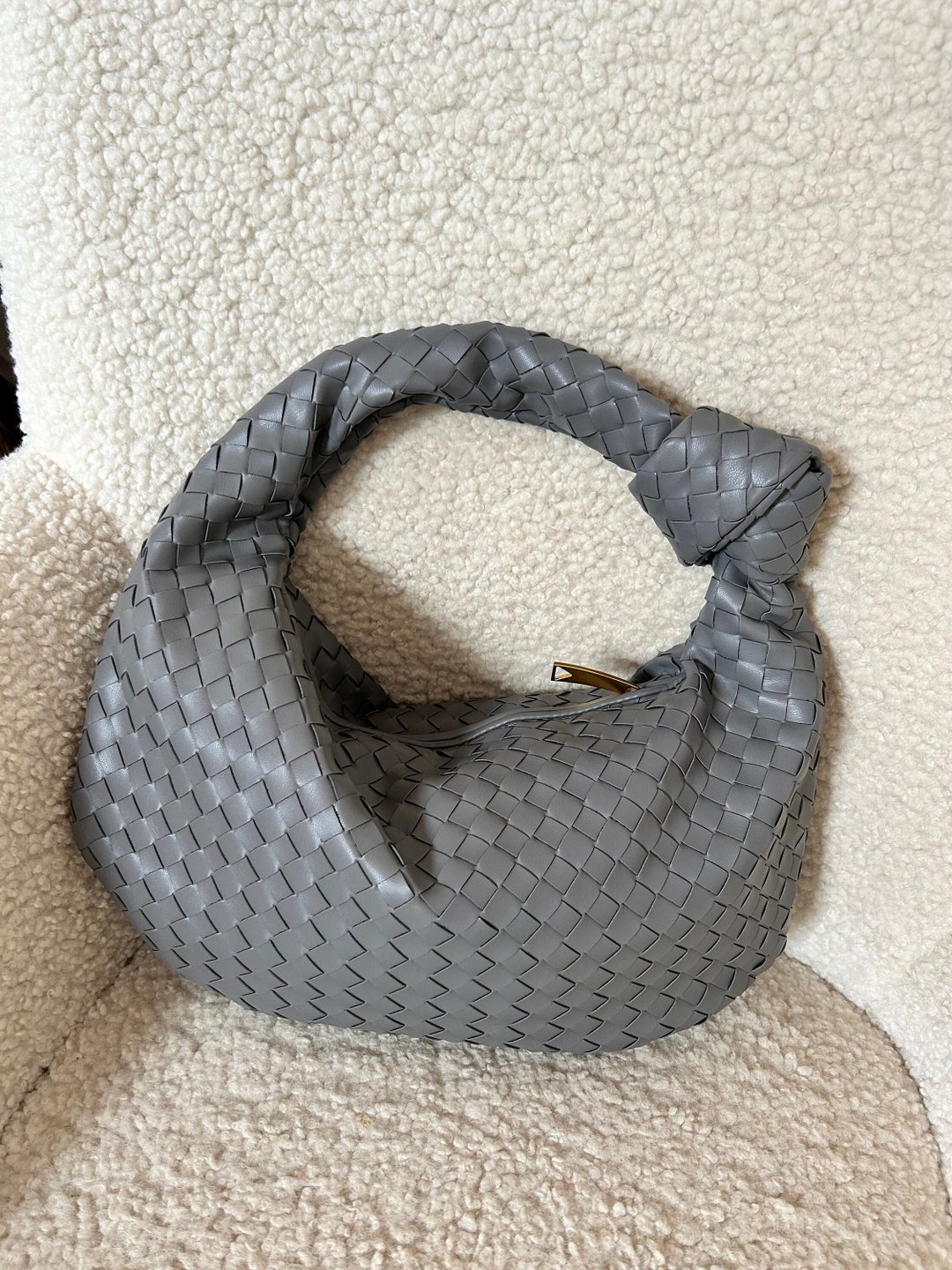 Woven Knot Bag Designer Inspired Shoulder Bag Luxury Hobo Tote for ...