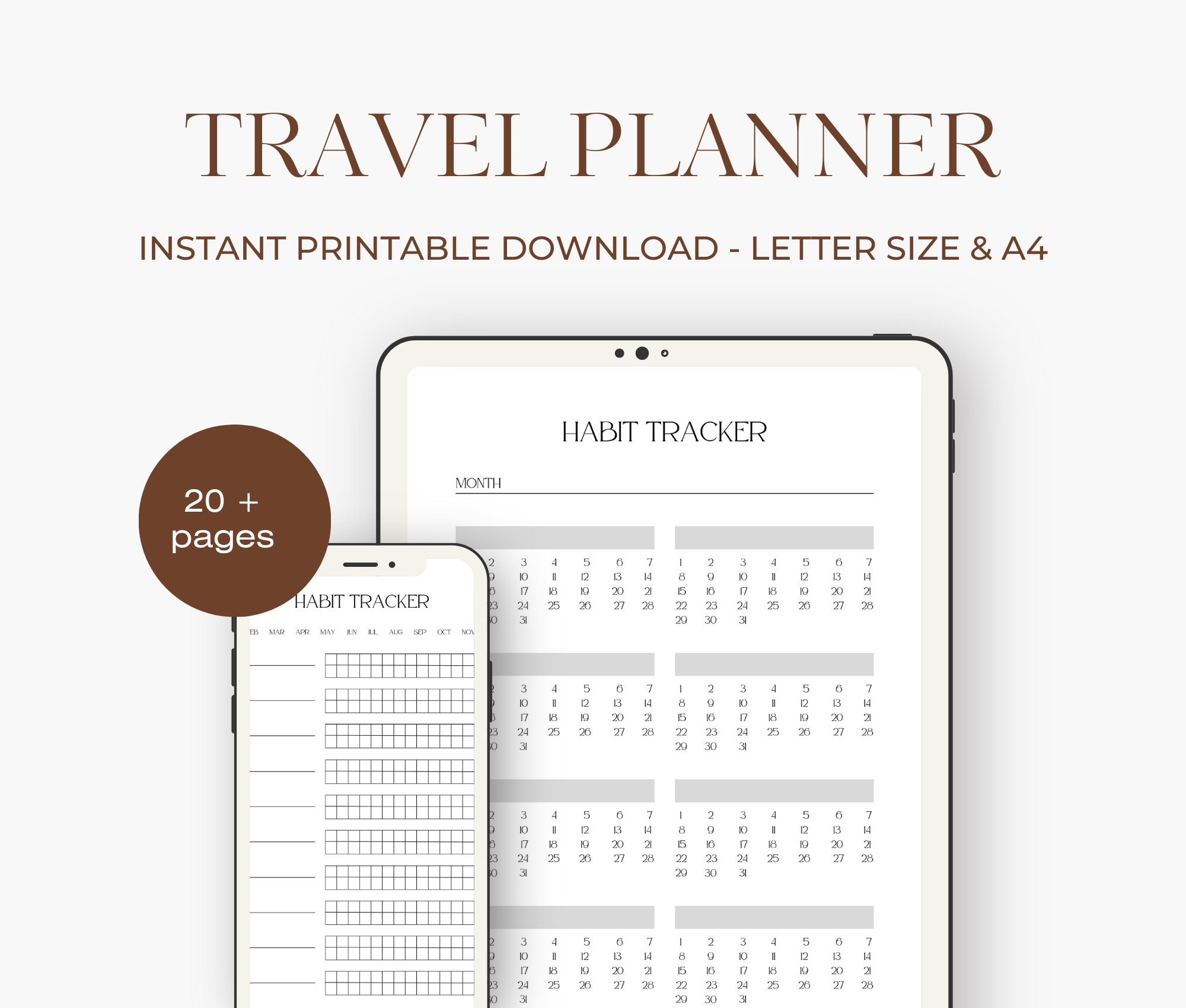 Editable Travel Planner Template | Trip Itinerary Planner | Canva ...