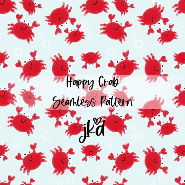 Crab Fabric - Etsy