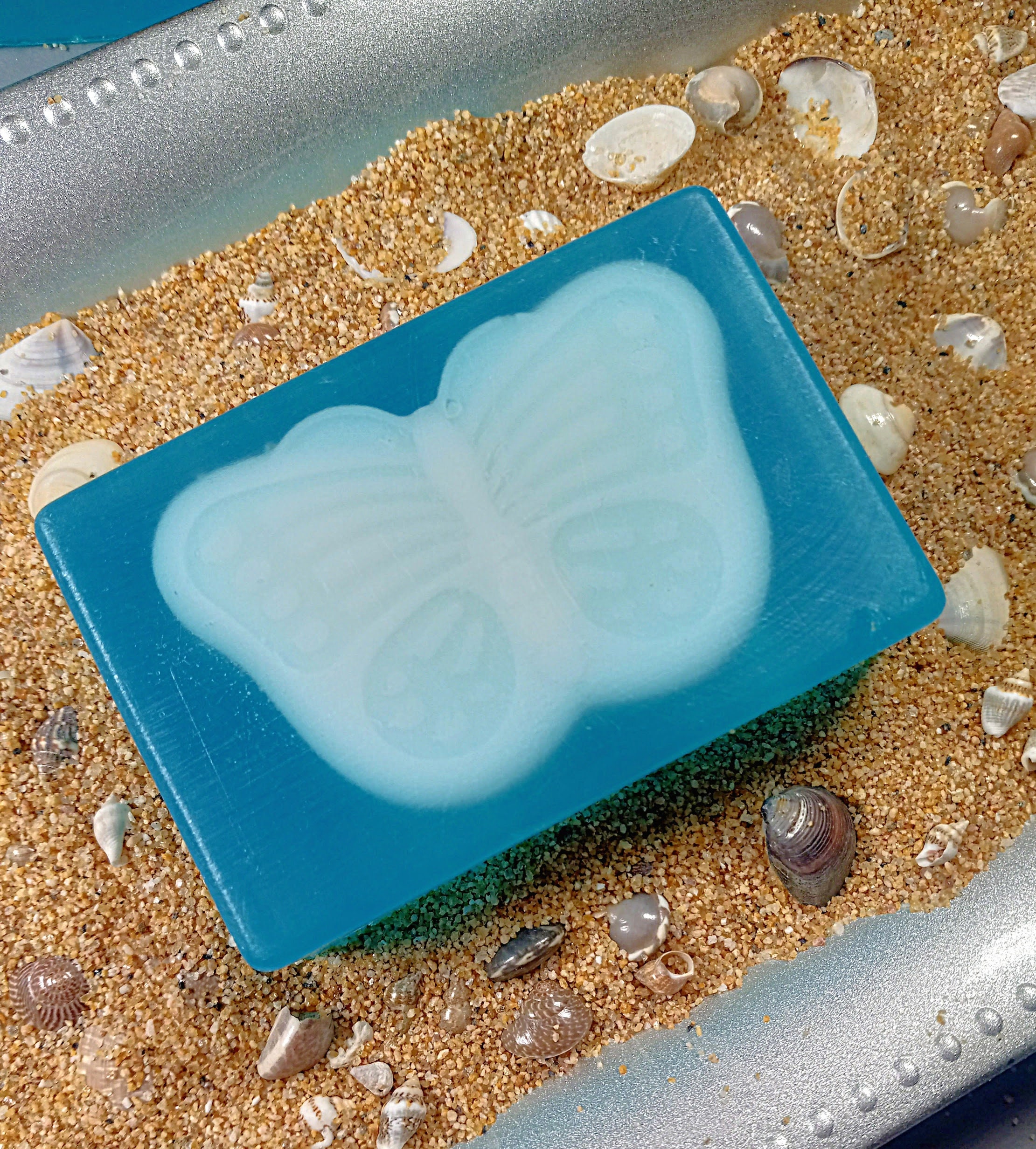 Butterflies in Bermuda Soap Bar - Etsy