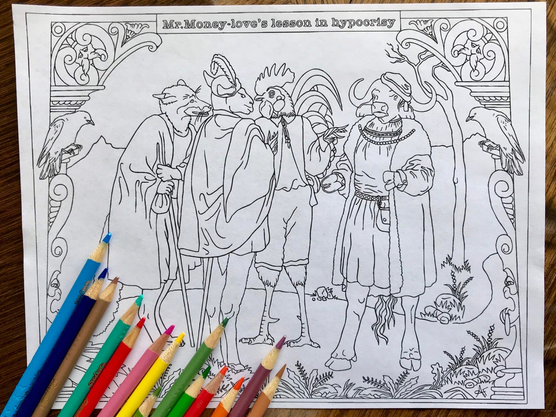 The Pilgrims Progress Coloring Book! 25 Printable PDF Coloring Pages ...
