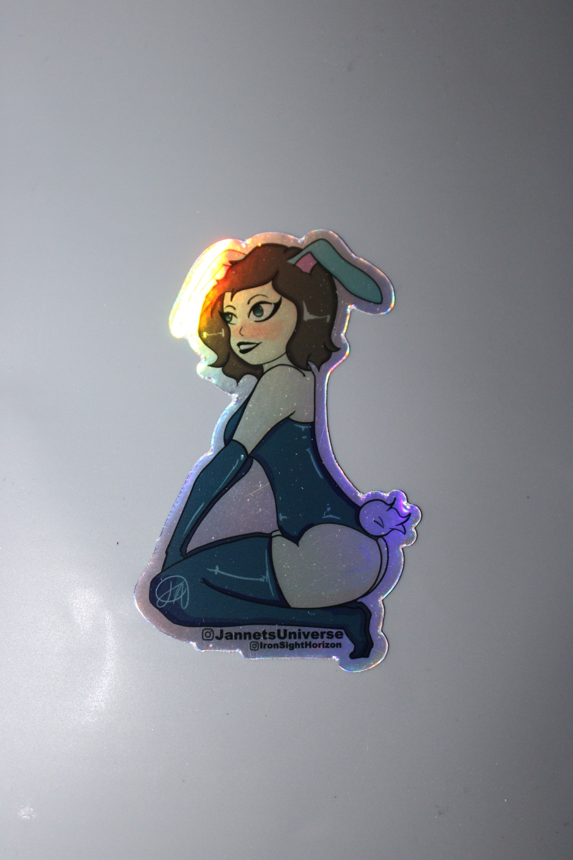 Emery, Anime Bunny Girl Sticker - Etsy