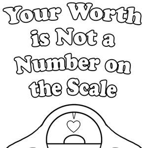 The Body Positive Coloring Book Instant Download JPEG Printable ...