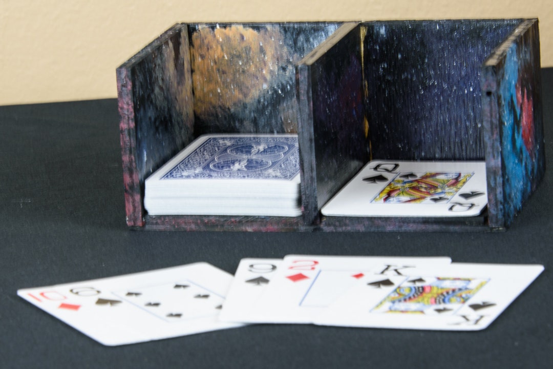 Star Field Playing Card Holder - Etsy