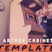 Arcade Cabinet Template - Etsy