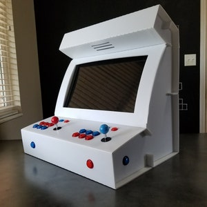 Tabletop Bartop Arcade Template - Etsy