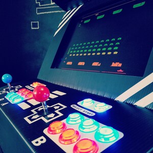 Tabletop Bartop Arcade Template - Etsy