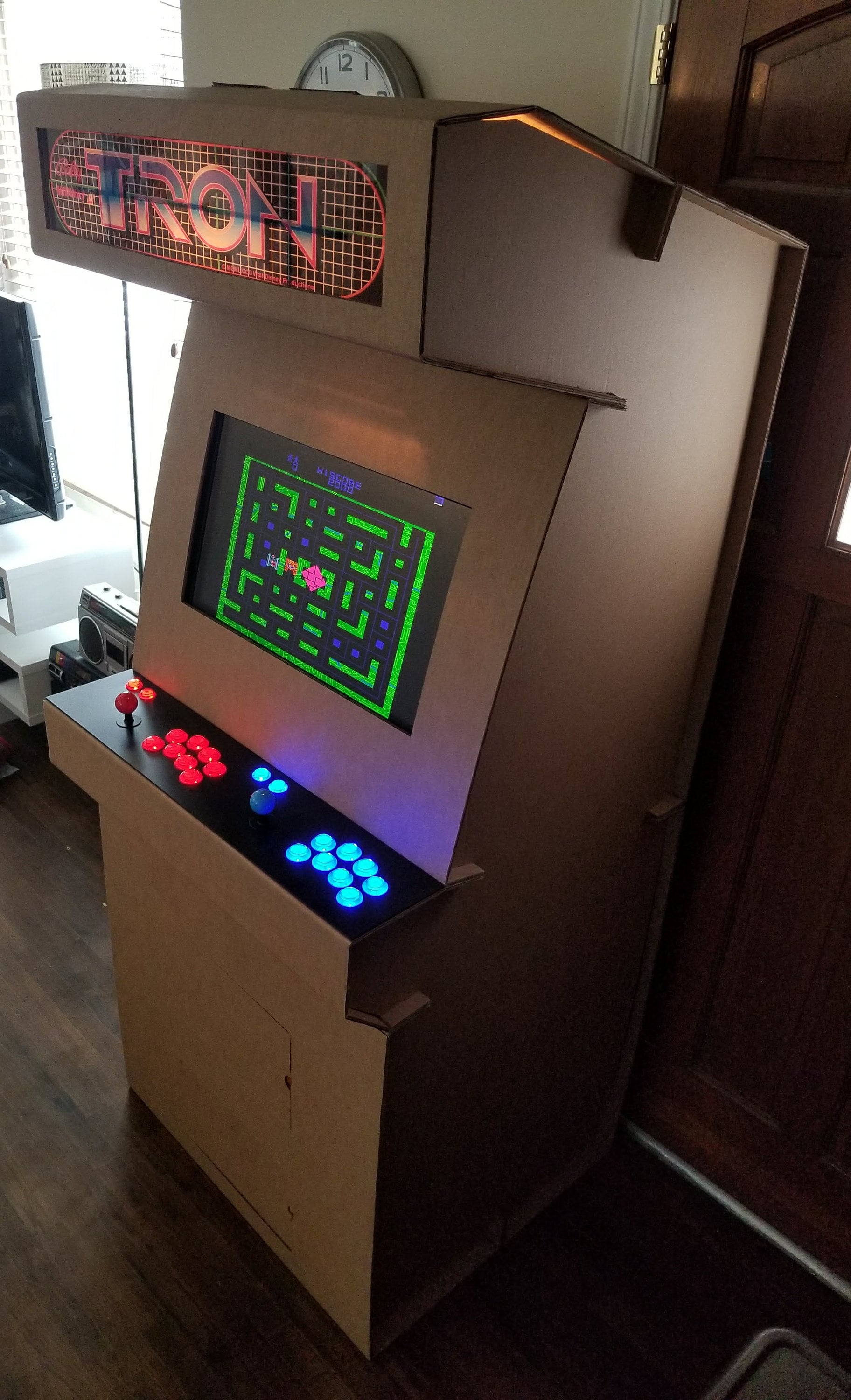 Arcade Cabinet Template - Etsy UK