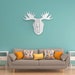 Cardboard Moose Head DIY Template - Etsy