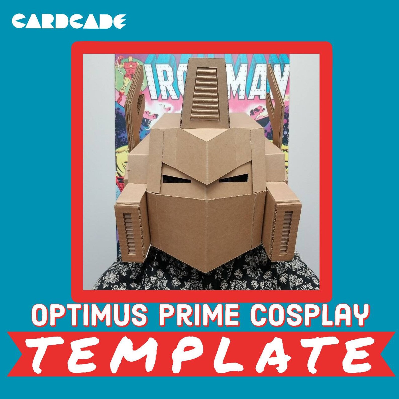 Optimus Prime Cosplay Template - Etsy