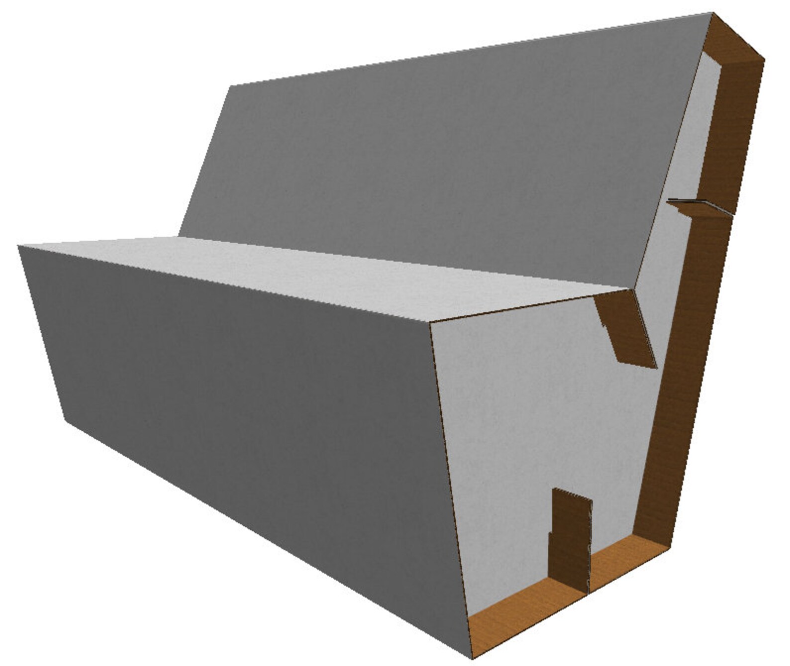 Cardboard Couch CNC Template - Etsy