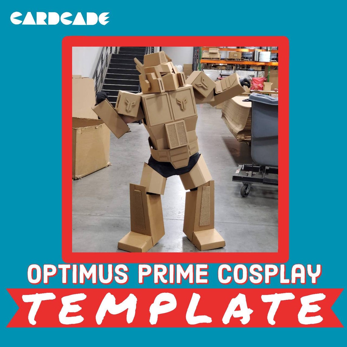 Optimus Prime Cosplay Template | Etsy