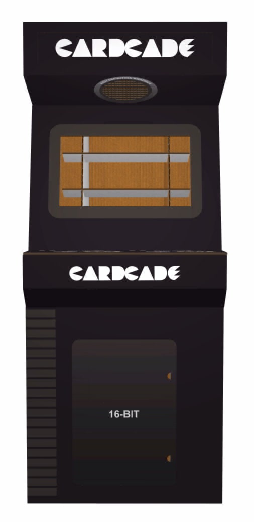 Arcade Cabinet Template - Etsy UK