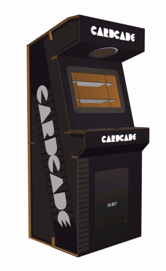 Cardboard Arcade Machine