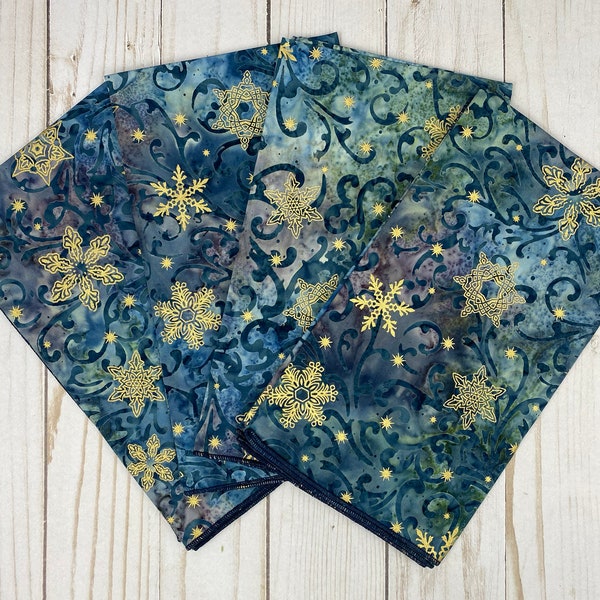 Snowflake Napkins - Etsy