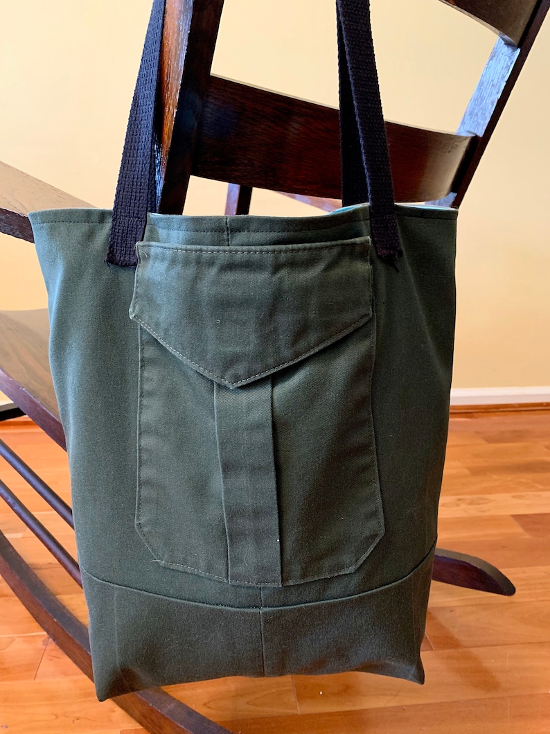 Uniform Tote Bag, Lined, Made-to-order - Etsy