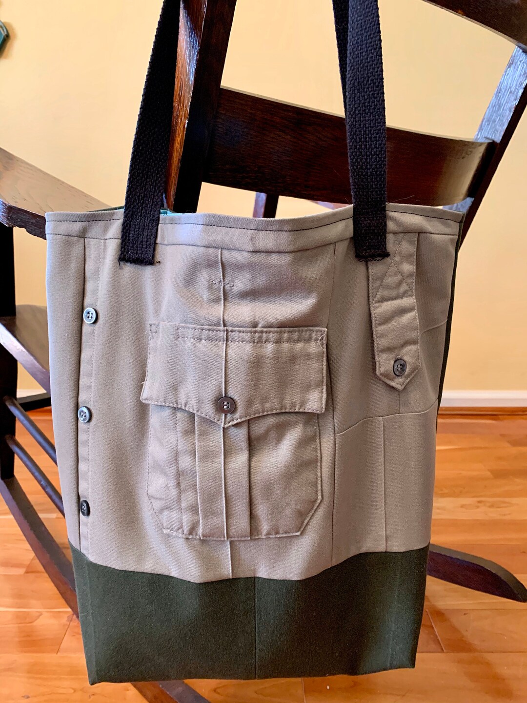 Uniform Tote Bag, Lined, Made-to-order - Etsy