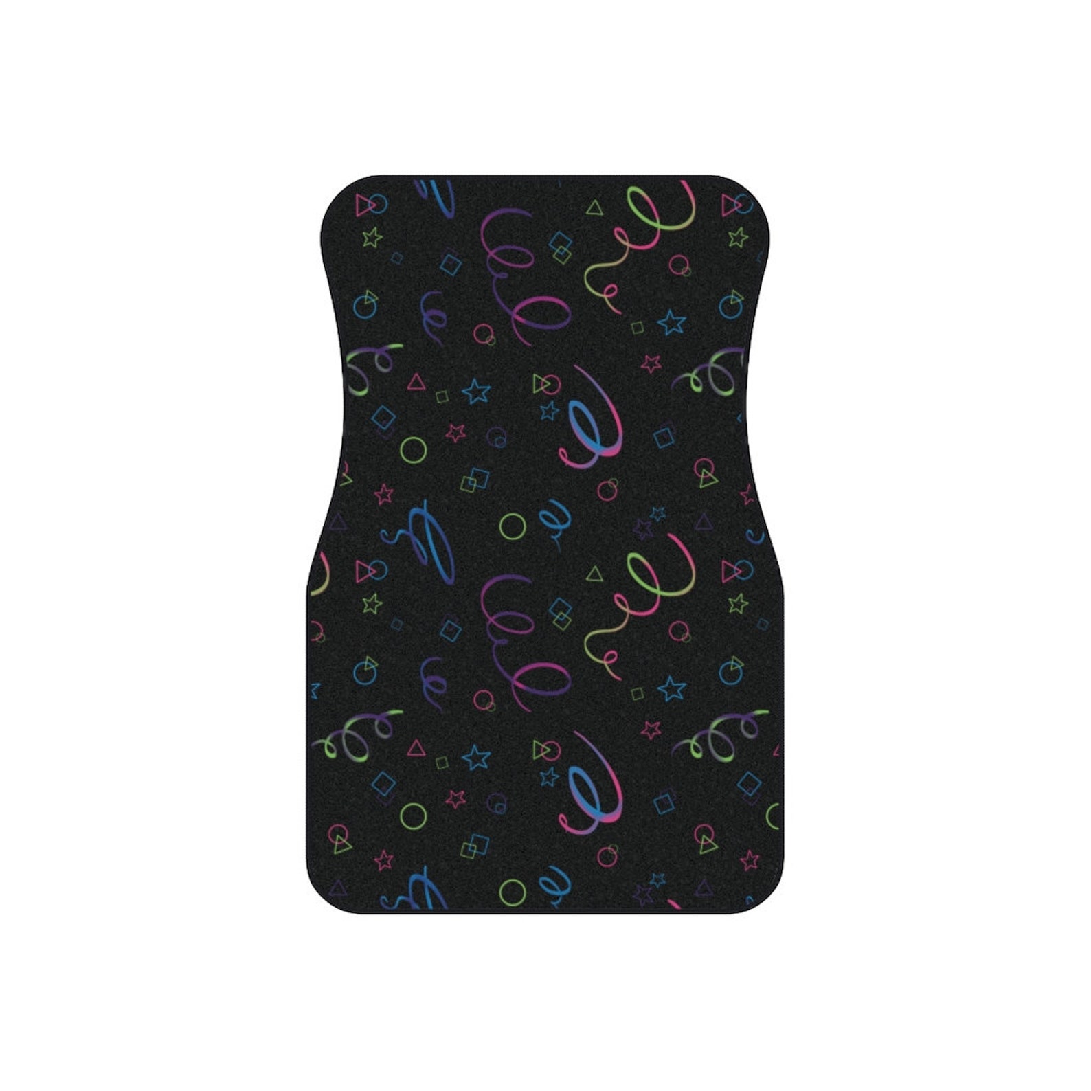 Retro Realistic 80s and 90s Arcade and Theater Style Car Mats (set of 2 ...