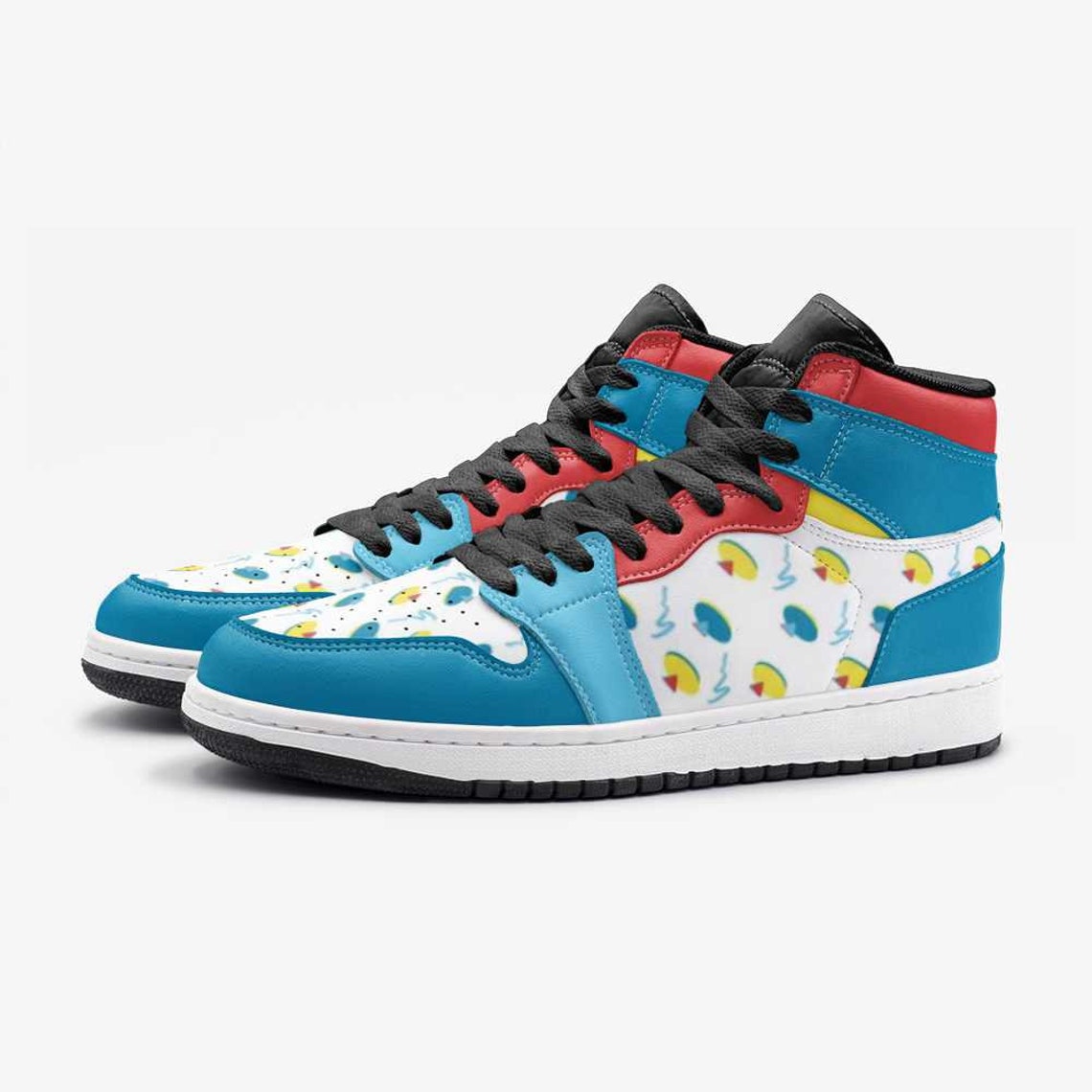 Retro 90s Memphis Geometric Inspired Unisex Sneaker - Etsy